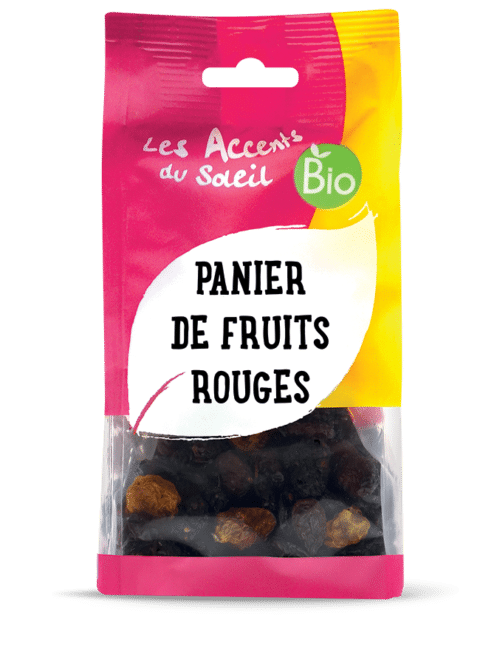 Mélange "Panier de Fruits Rouges" bio - Les accents du soleil